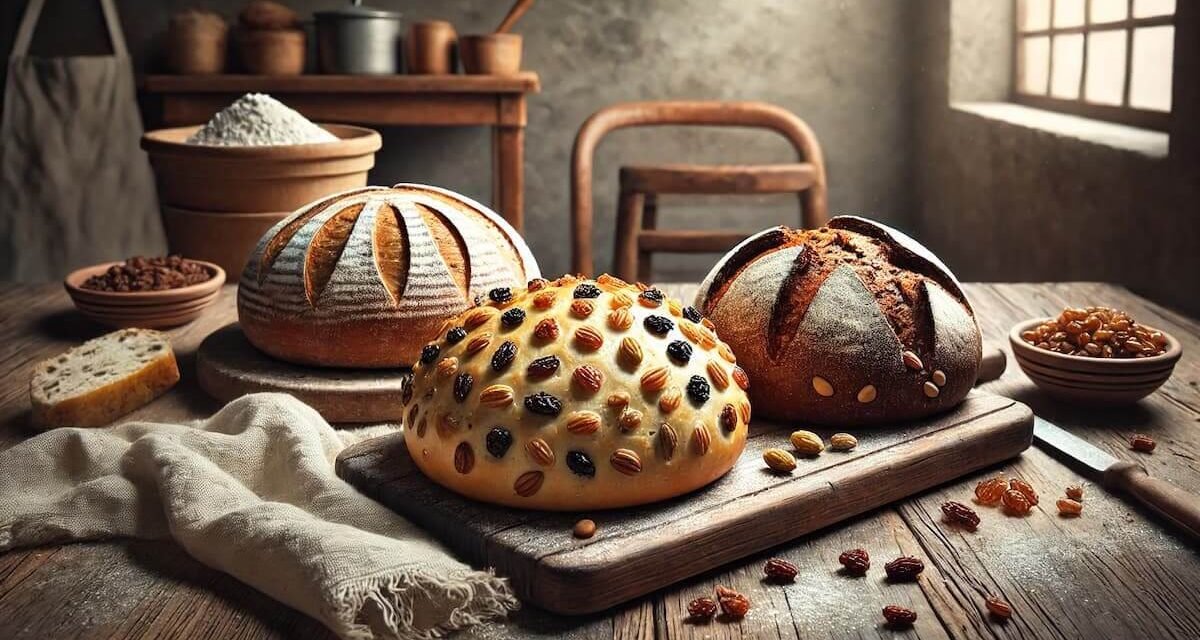 Pan Dulce hecho con masa madre: Tradición y sabor artesanal